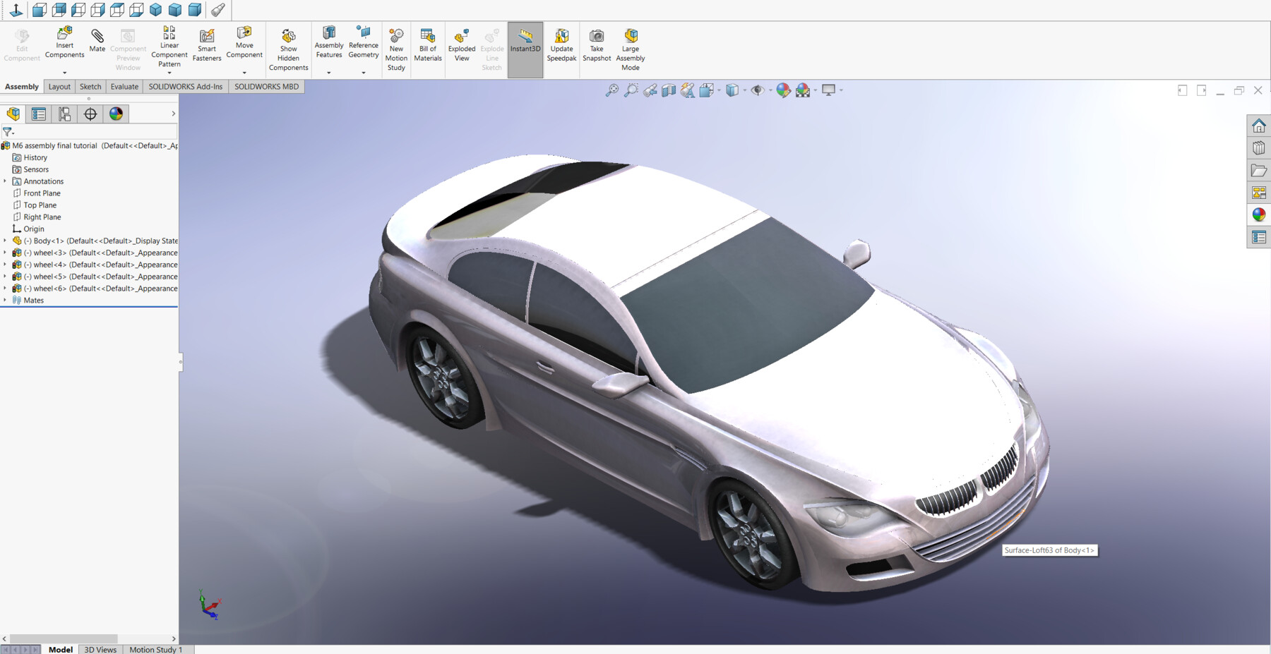 ArtStation - BMW M6 3D car Model | Resources