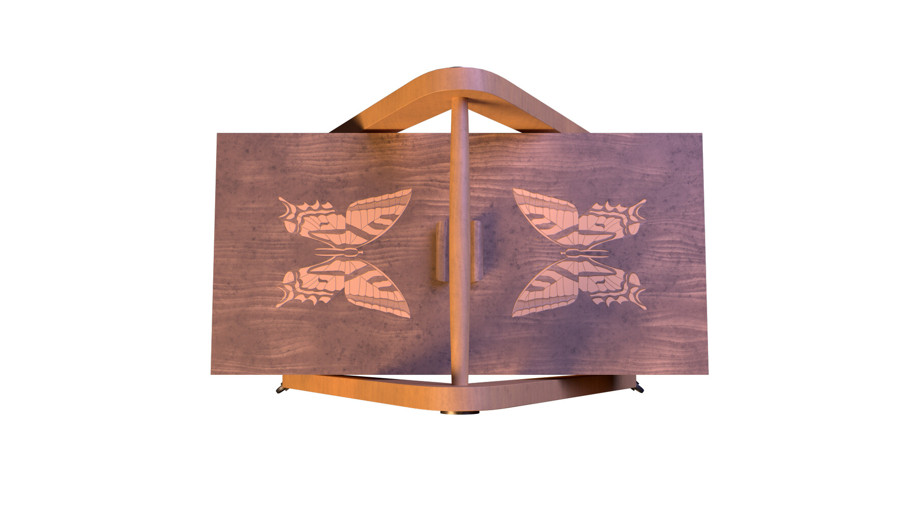 ArtStation - Mid-Century Marquetry Sewing Table | Resources