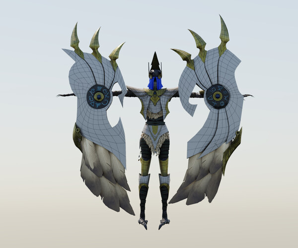 ArtStation - Harpy Guardian of the Sky | Game Assets