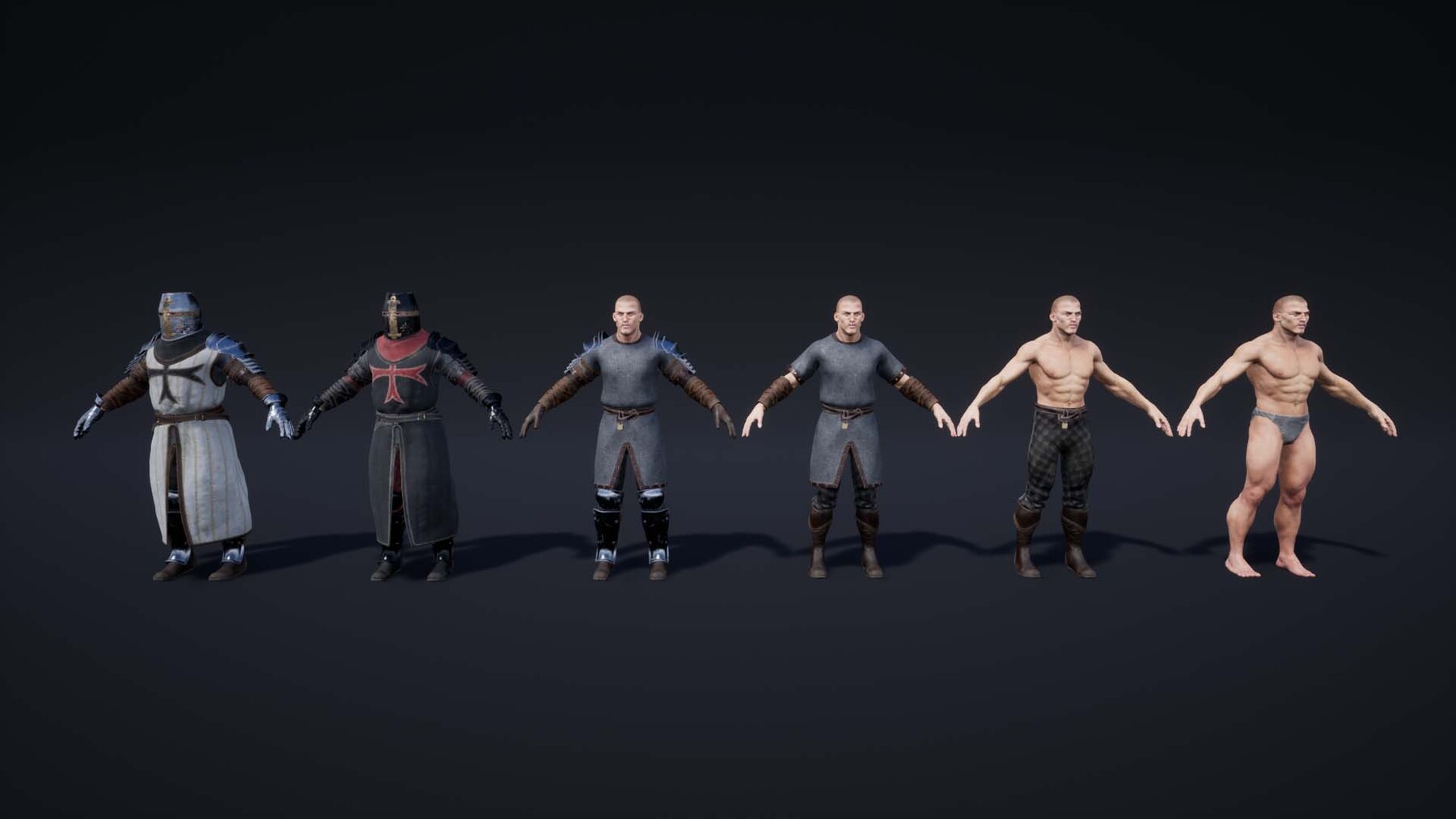 ArtStation - Knights (Pack) | Game Assets