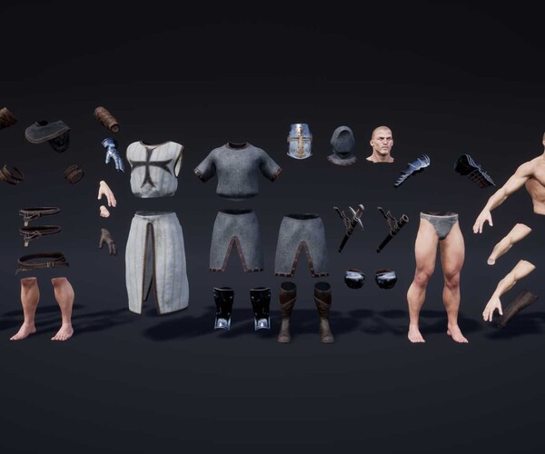 ArtStation - Knights (Pack) | Game Assets