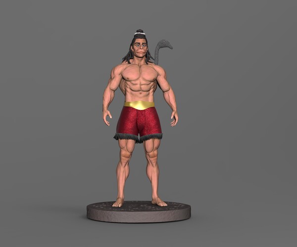 ArtStation - Hanuman ji | Resources