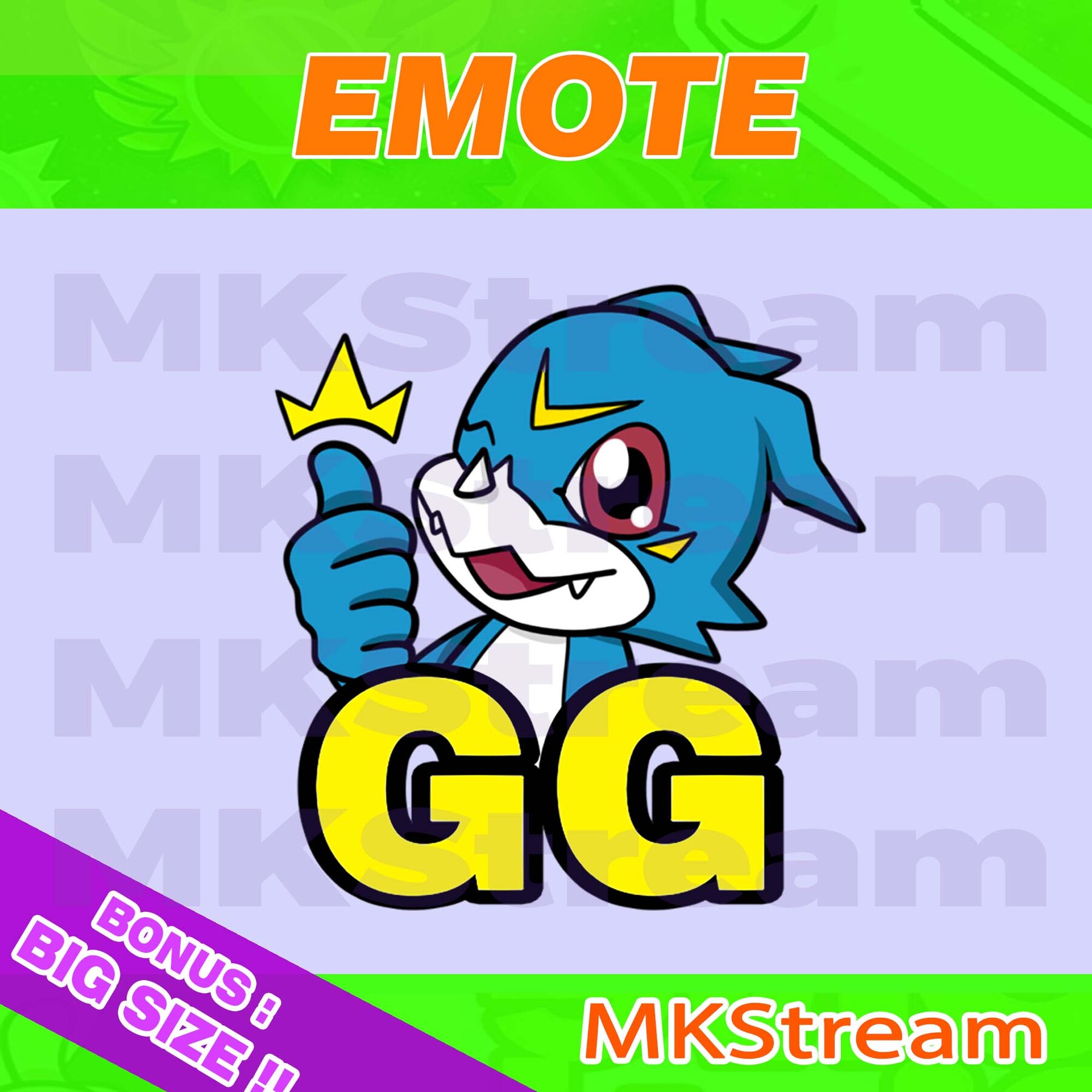 ArtStation - Twitch emotes digimon veemon gg | Artworks