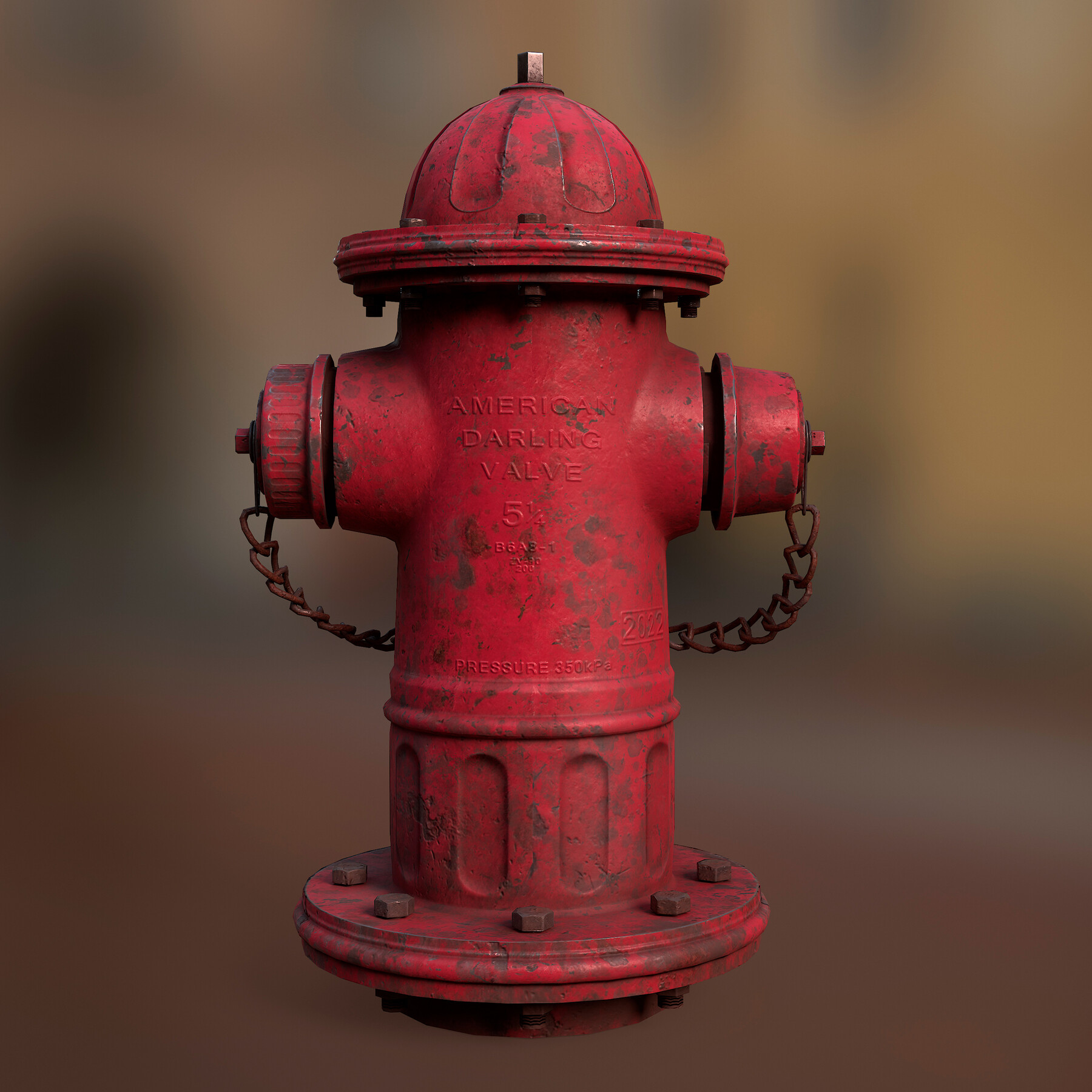 ArtStation - Fire Hydrant - PBR textures, Low Poly, Game Ready | Game ...