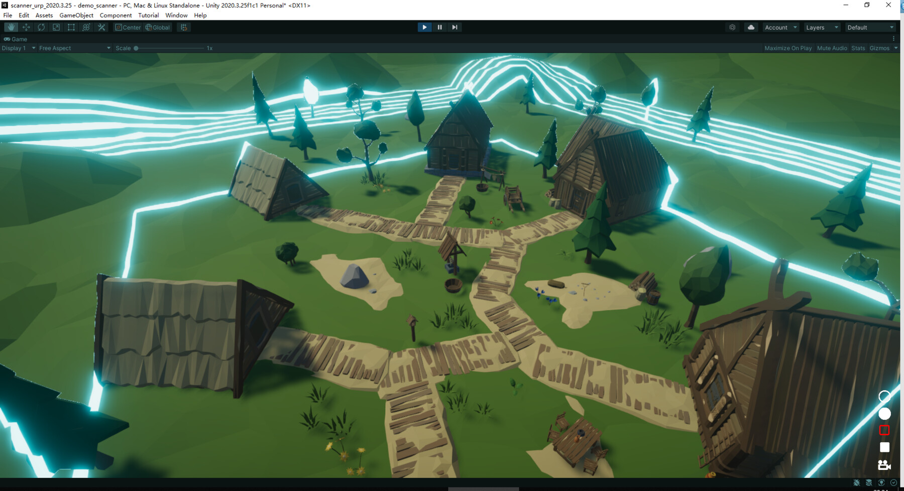 Artstation Unity Vfx Scanner Effect Game Assets