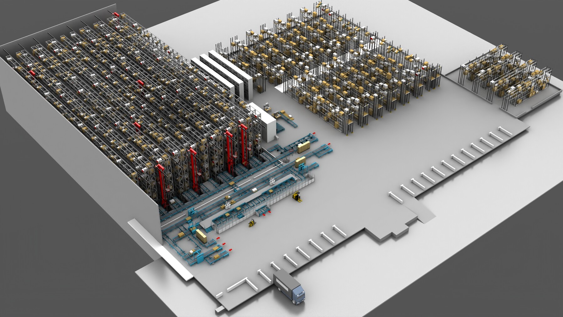 ArtStation - Warehouse storage 3D model | Game Assets