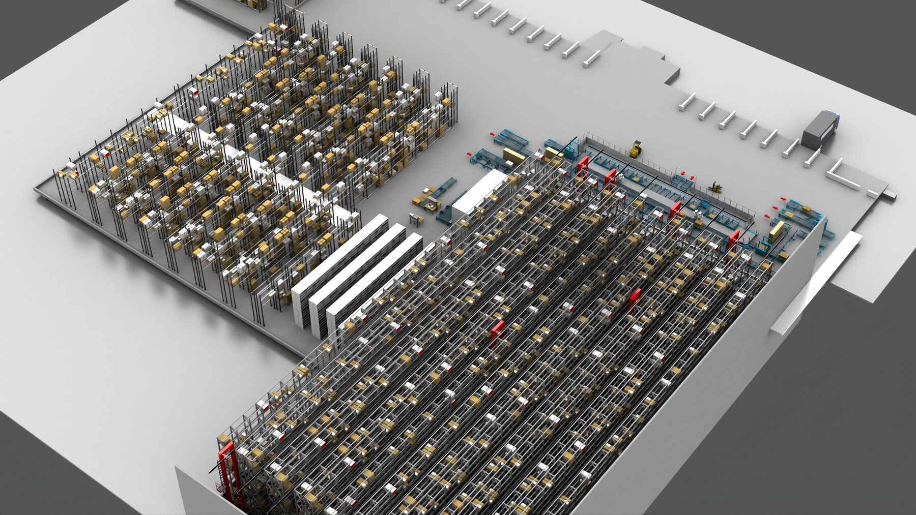 ArtStation - Warehouse storage 3D model | Game Assets