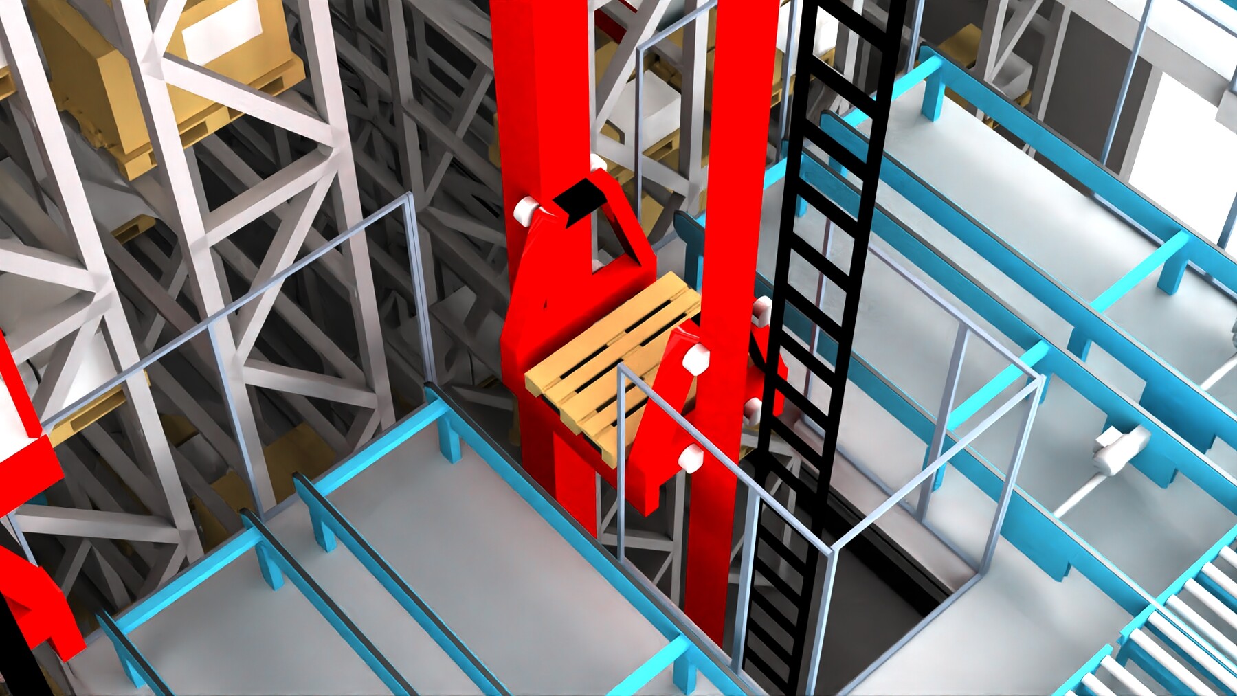 ArtStation - Warehouse storage 3D model | Game Assets