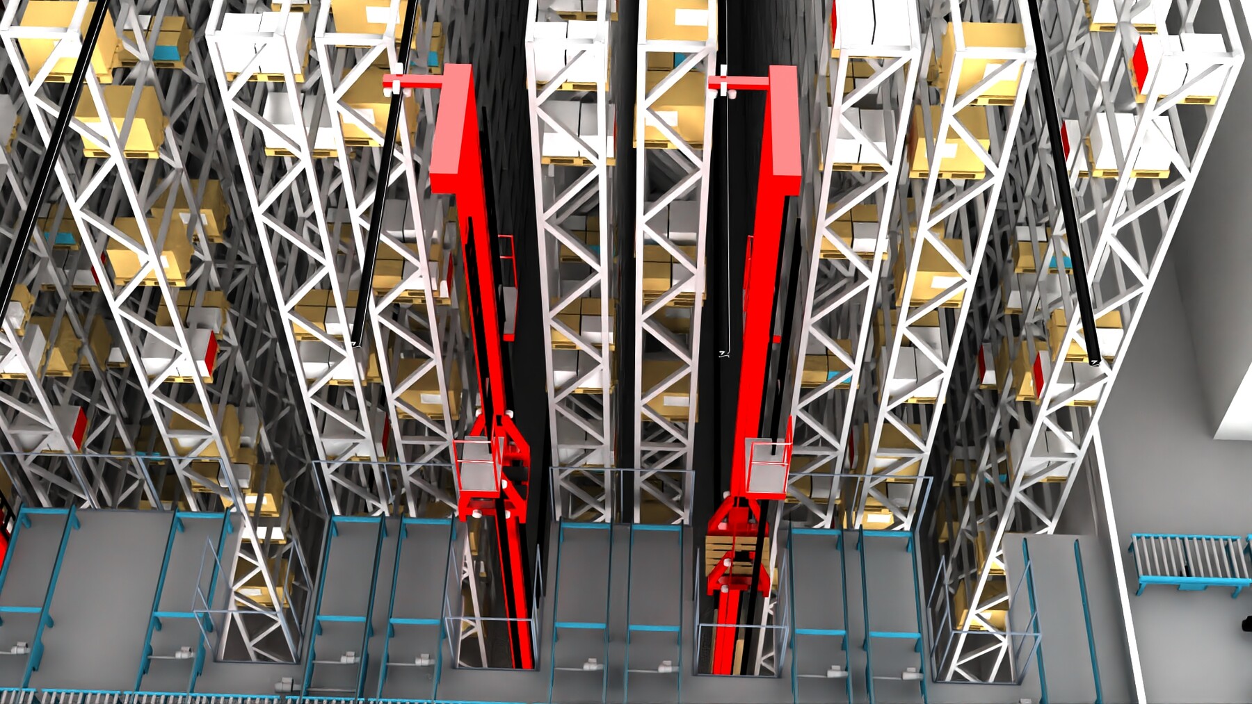 ArtStation - Warehouse storage 3D model | Game Assets