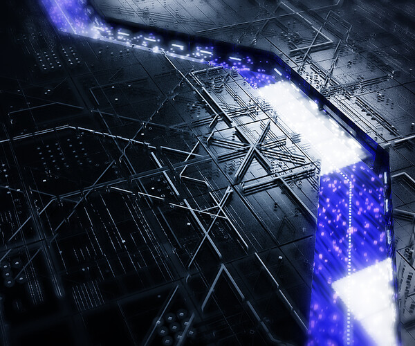 ArtStation - Cyber Technology circuit board | Resources