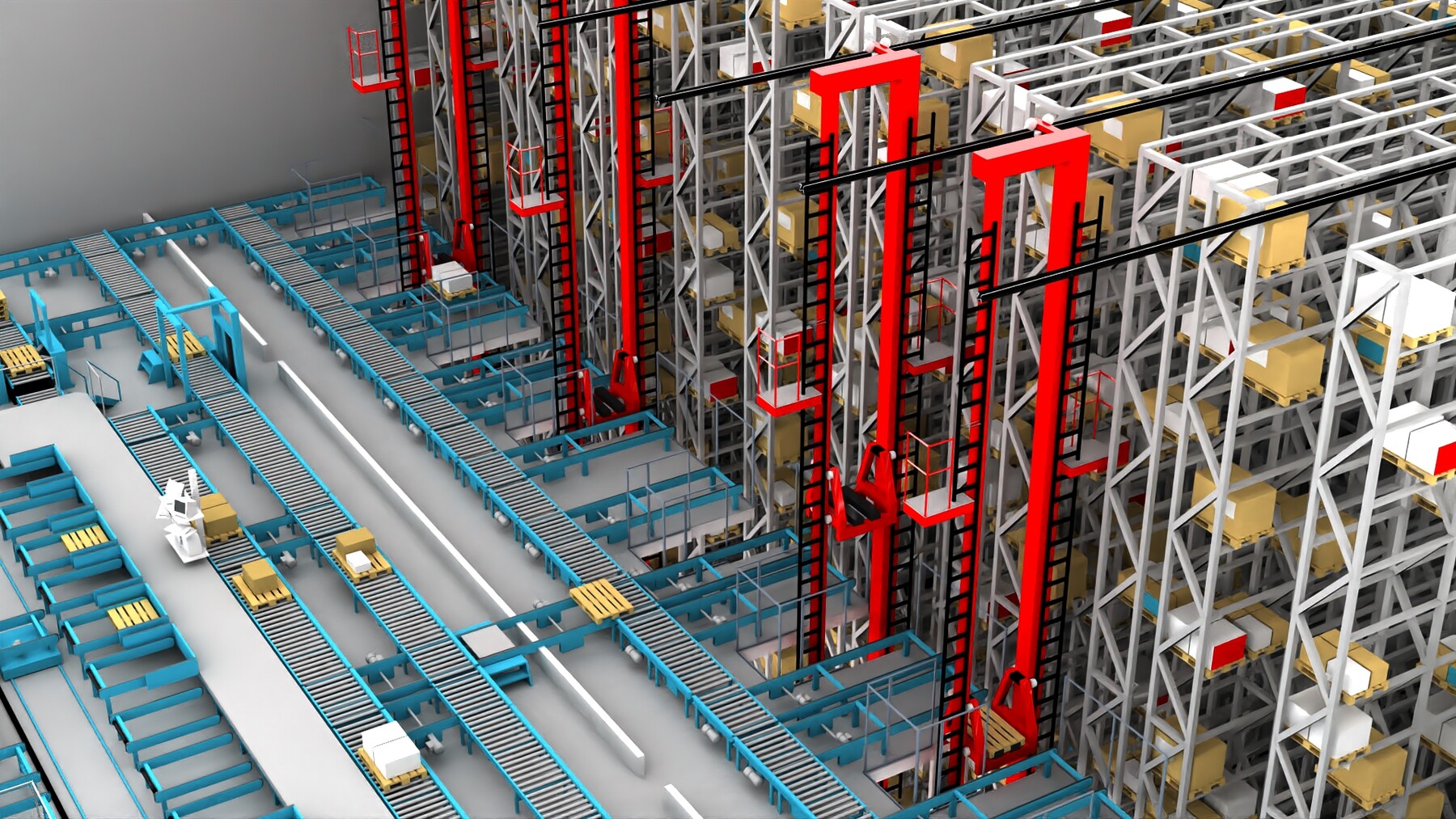 ArtStation - Warehouse storage 3D model | Game Assets