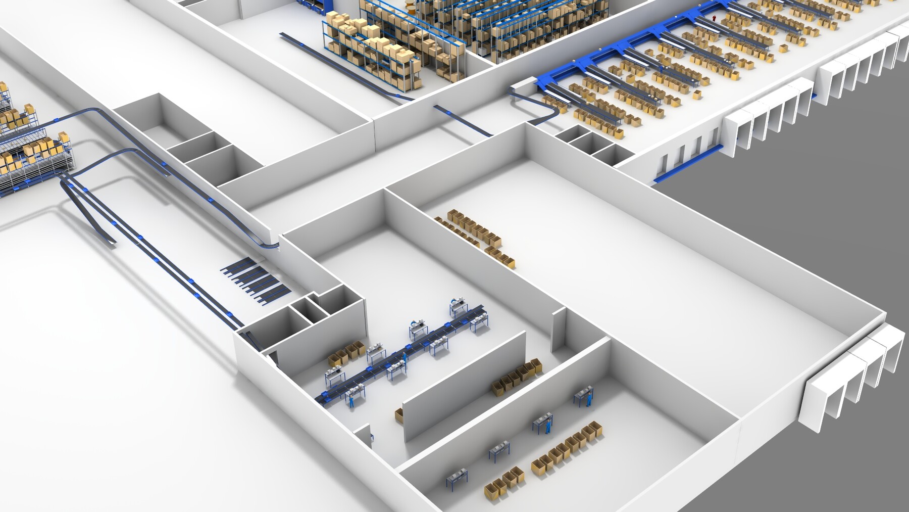 ArtStation - Sorting storage 3D model | Game Assets