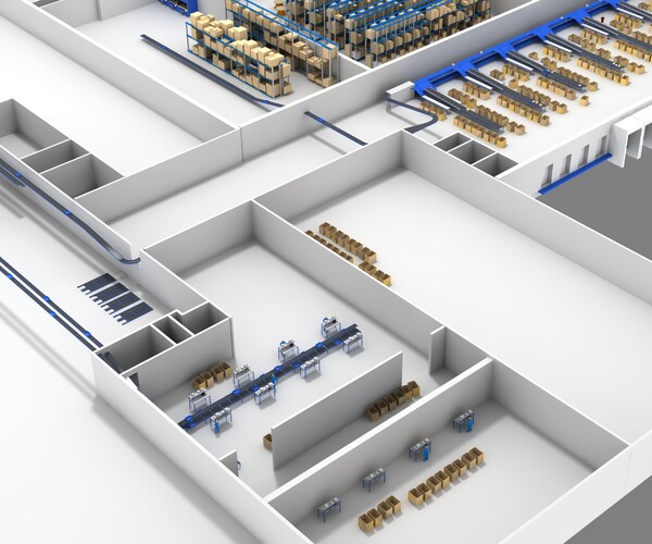 ArtStation - Sorting storage 3D model | Game Assets