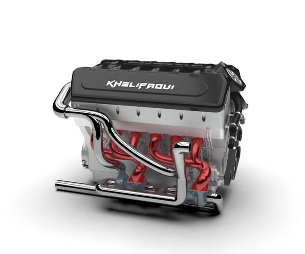 ArtStation - V12 Engine 3D model all parts | Resources