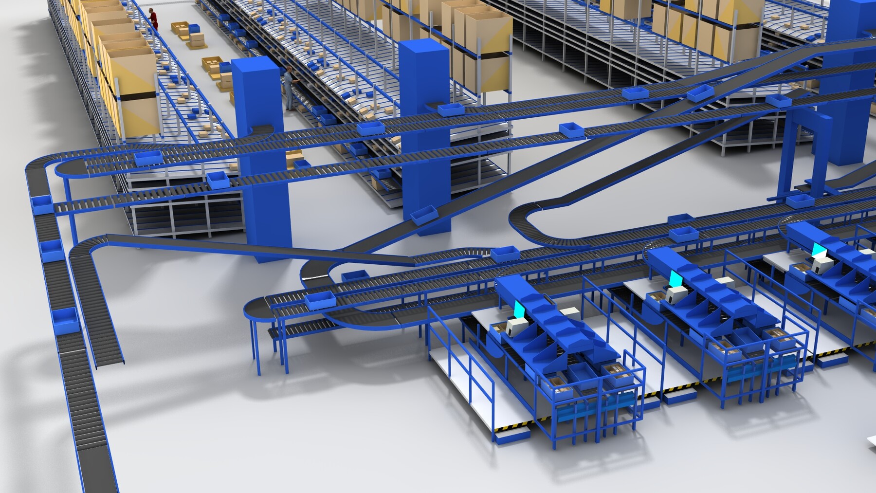 ArtStation - Sorting storage 3D model | Game Assets