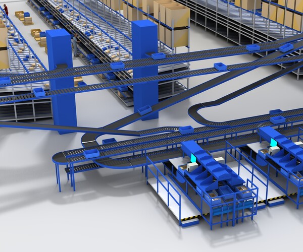 ArtStation - Sorting storage 3D model | Game Assets