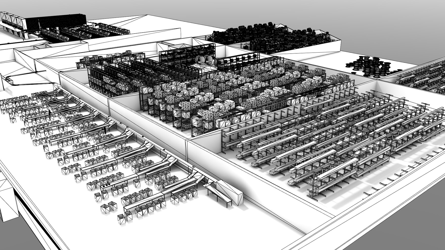 ArtStation - Sorting storage 3D model | Game Assets