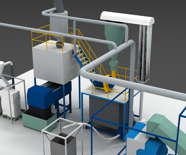 ArtStation - ARP industry 3D model | Game Assets