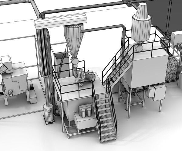 ArtStation - ARP industry 3D model | Game Assets