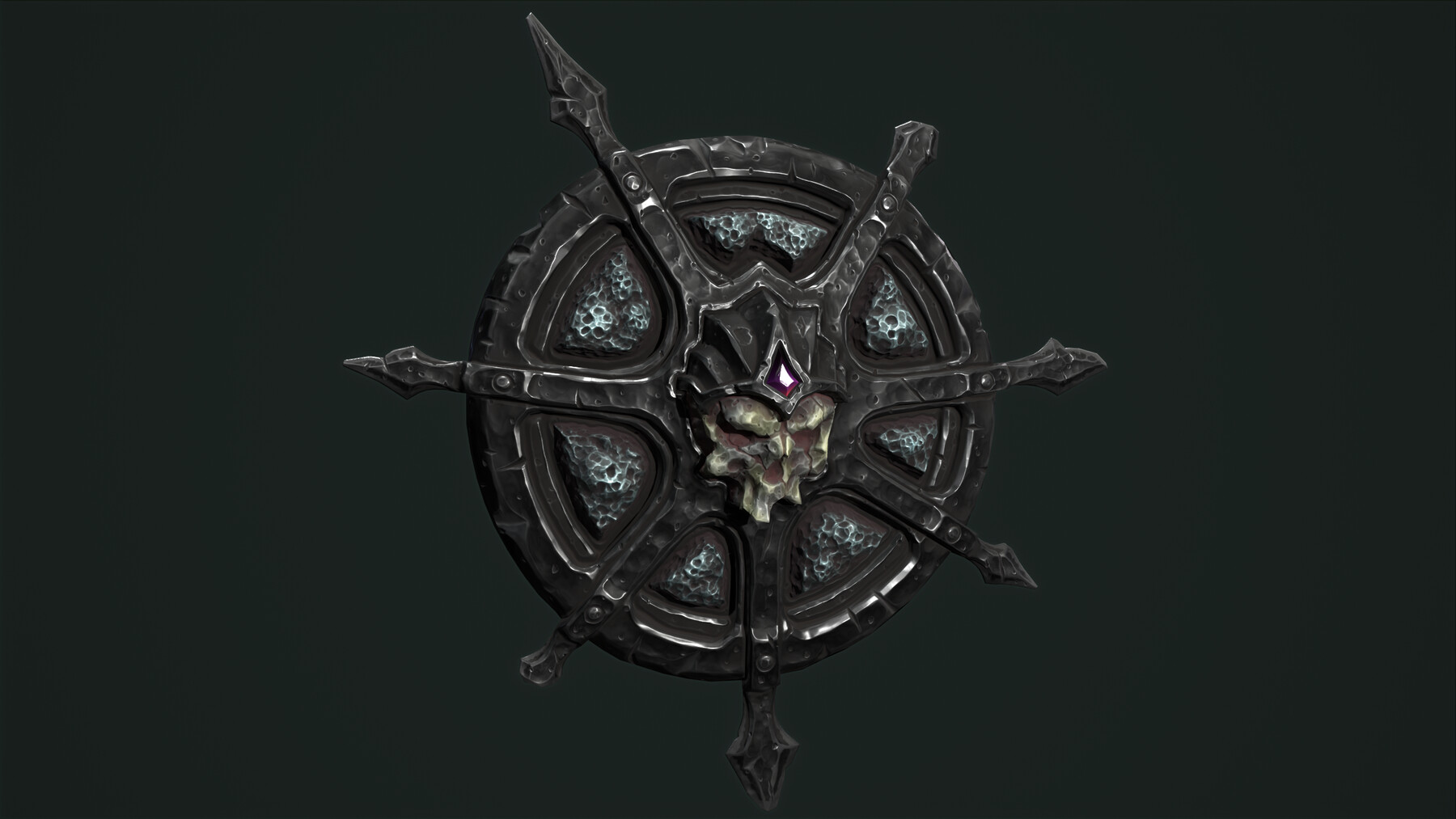 ArtStation - Undead shield | Game Assets