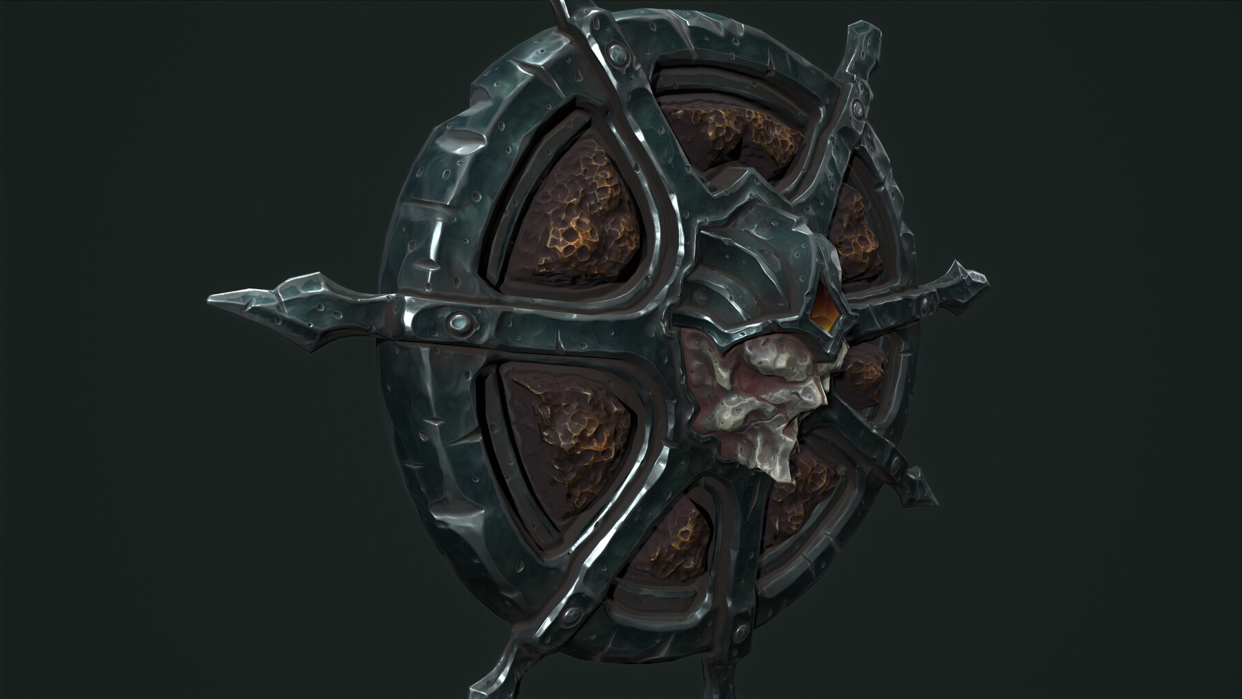 ArtStation - Undead shield | Game Assets