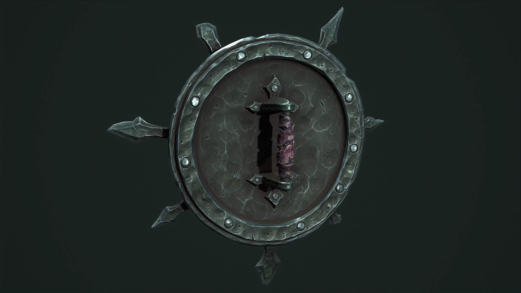 ArtStation - Undead shield | Game Assets
