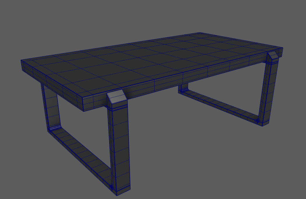 ArtStation - Coffee Table 001 | Resources