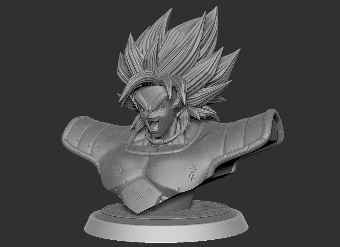 ArtStation - Broly Bust | Resources