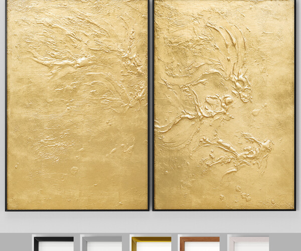 ArtStation - Art Frams 41- Wall mural Abstraction | Resources