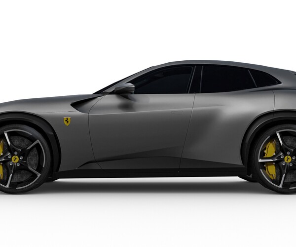 ArtStation - Ferrari Purosangue 2023 | Game Assets