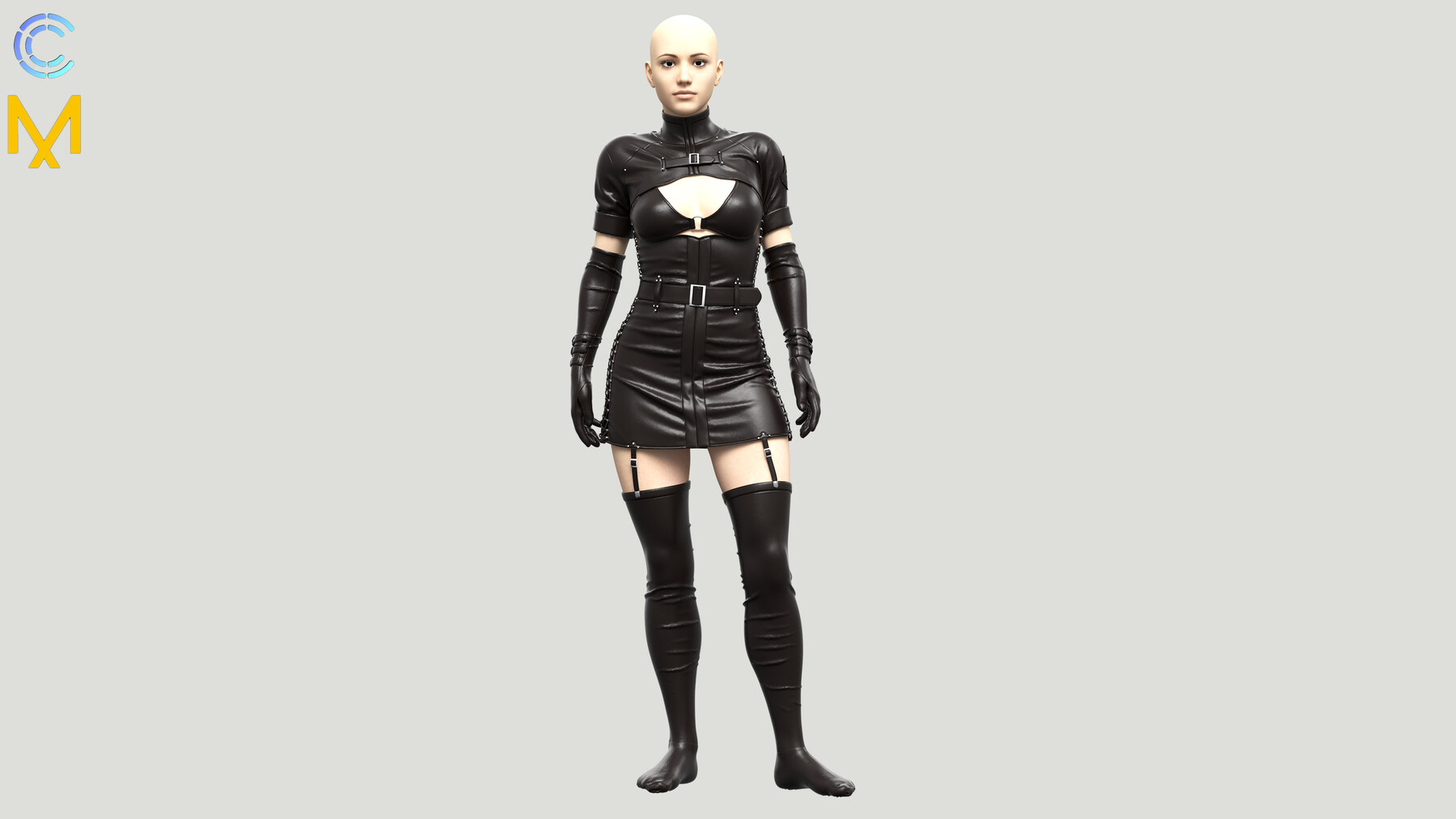 ArtStation - FAMALE OUTFIT. Marvelous Designer, Clo 3D project | Game ...