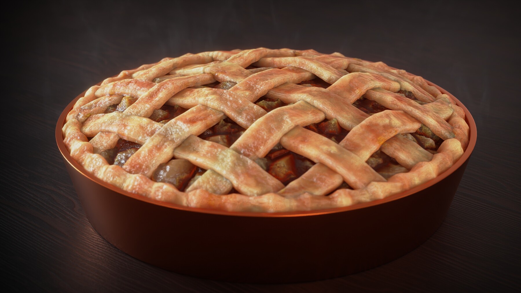 ArtStation - Apple Pie With Procedural Materials (Blender) | Resources