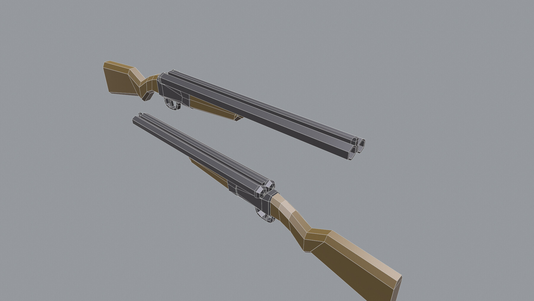 ArtStation - low poly guns pack | Game Assets