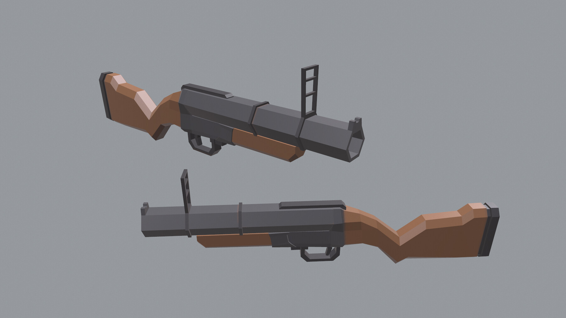 ArtStation - low poly guns pack | Game Assets