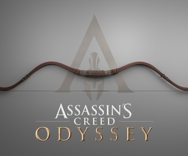 ArtStation - Assassins Creed Odyssey - Alexios Kassandra bow 3D print ...