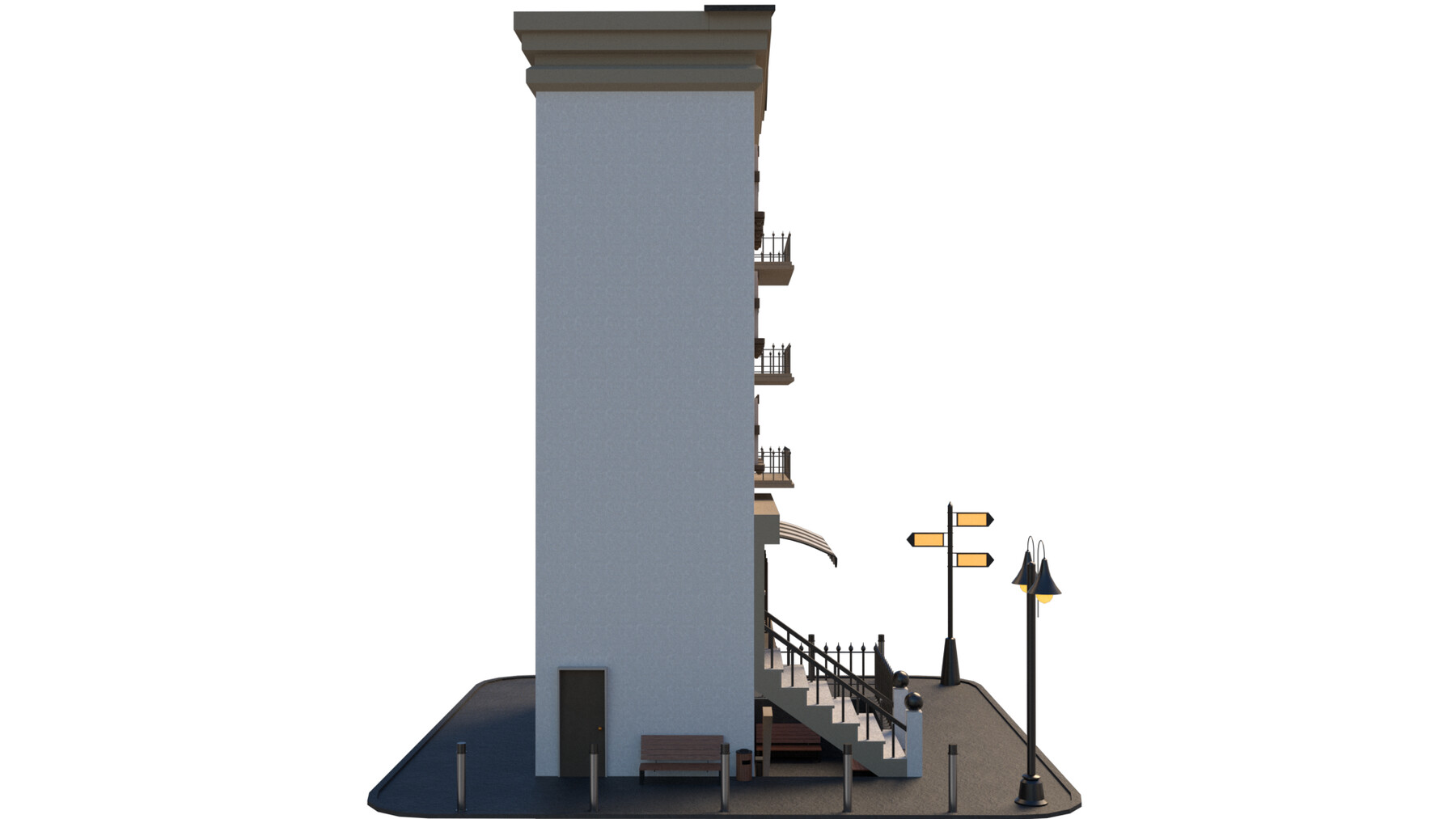 ArtStation - Cartoon Building | Resources