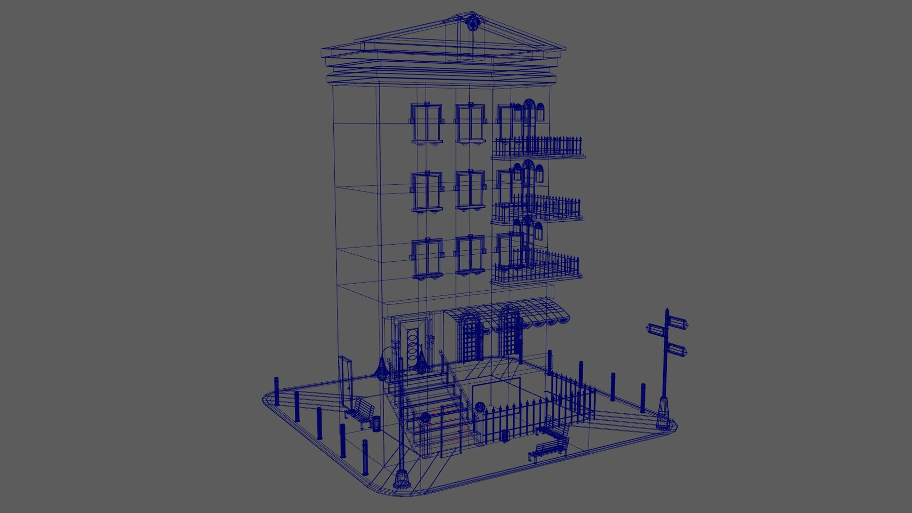 ArtStation - Cartoon Building | Resources