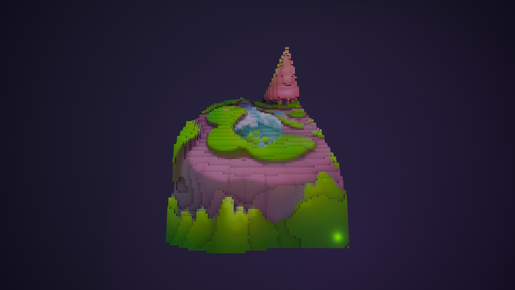 ArtStation - Voxel world Iso Kid 500 fbx kit | Game Assets