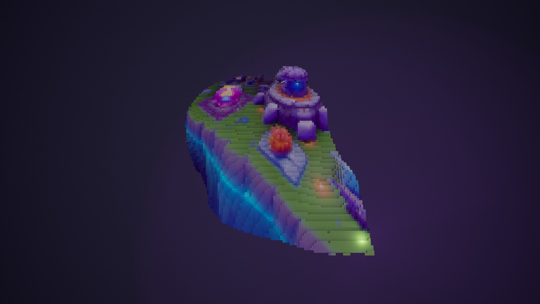 ArtStation - Voxel World Start 1000 fbx kit | Resources