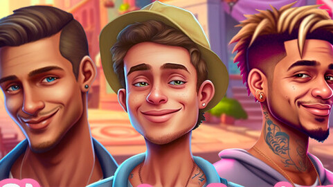 ArtStation - male avatars for mobile games | Game Assets