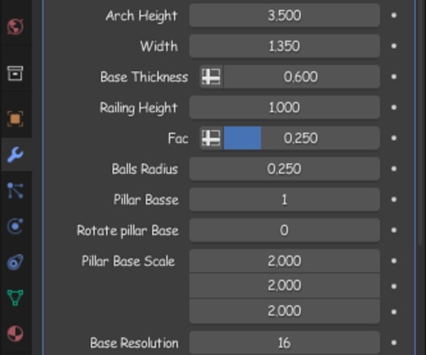 ArtStation - Procedural Bridge Generator (Stone and Bricks) (Geometry ...