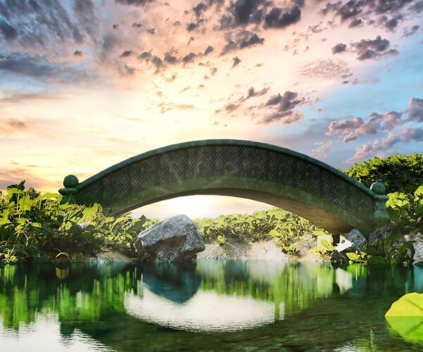 ArtStation - Procedural Bridge Generator (Stone and Bricks) (Geometry ...