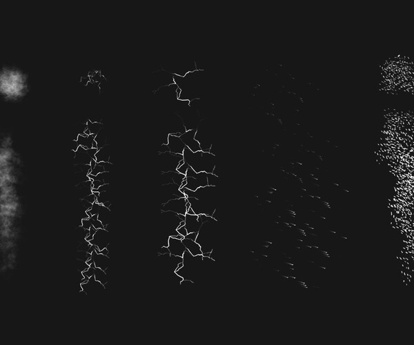 ArtStation - 1350+ Weather Photoshop Brushes - Vol.2 | Brushes