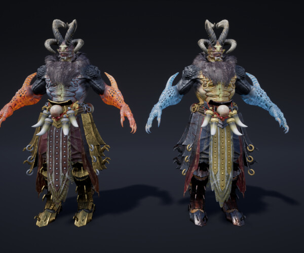 ArtStation - Demon (RPG) | Game Assets