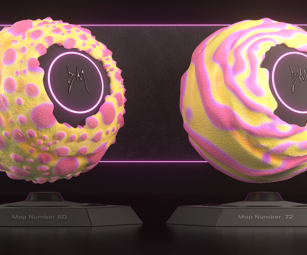 ArtStation - 200 Blur Ai Displacement Map Pack | Resources