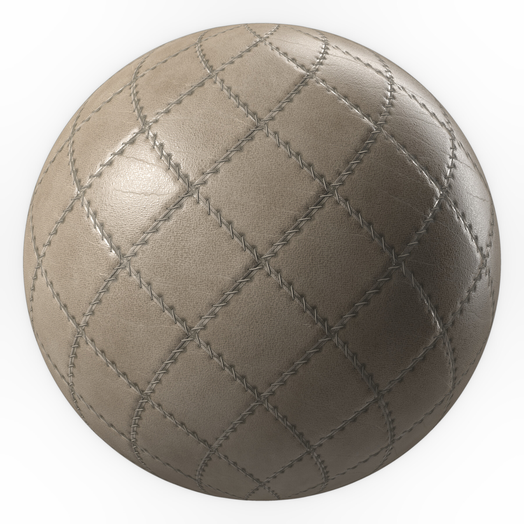 ArtStation - Leather Materials 3- Stitched leather Pbr 4k Seamless ...
