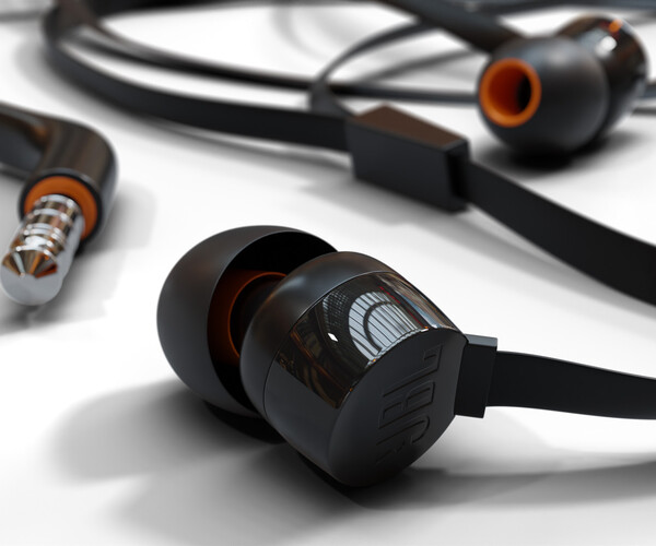 ArtStation - JBL In-ear Headphones | Resources