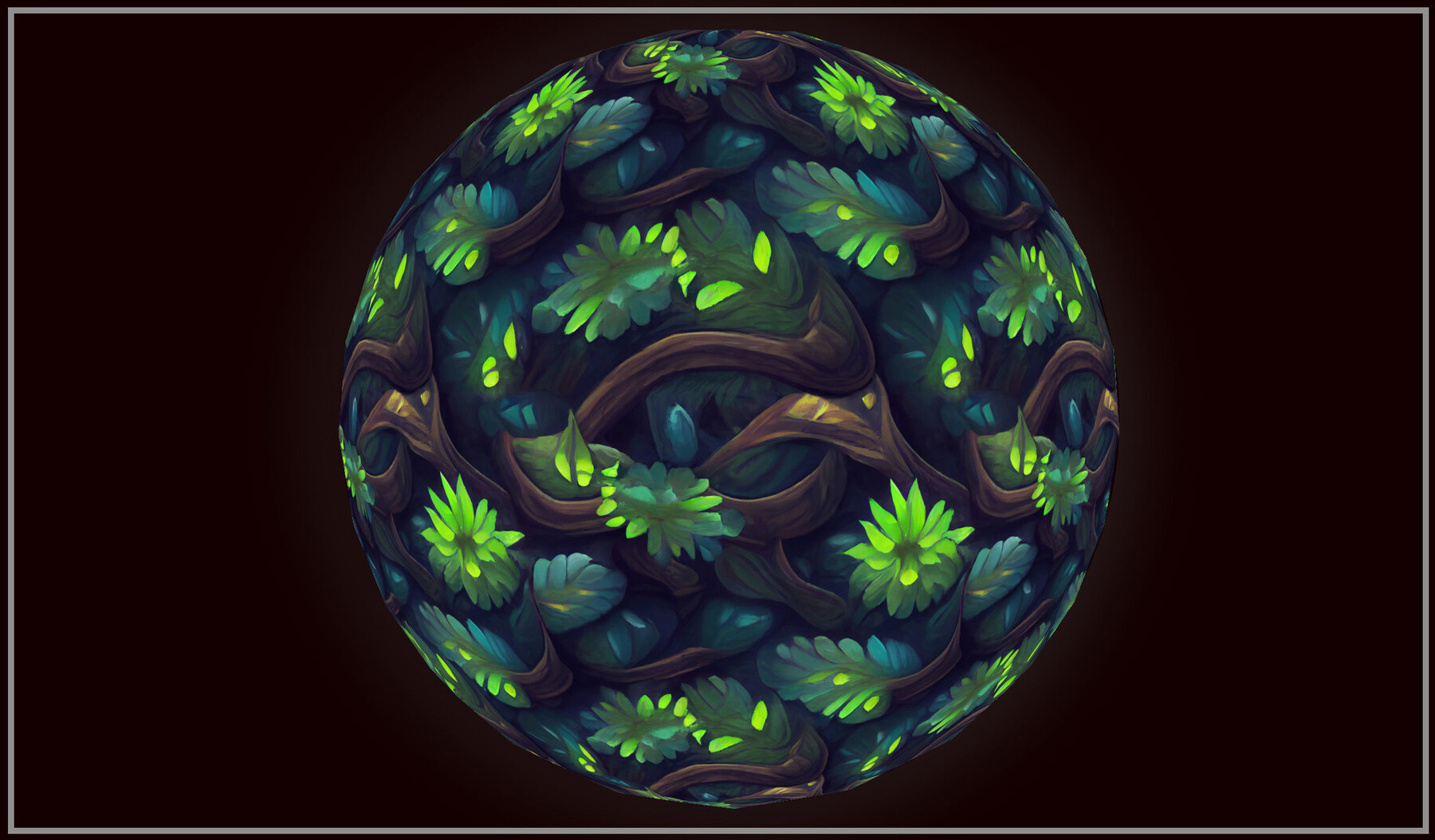 ArtStation - Grass Magic Forest Floor: 20 TEXTURES (Hand-painted, Tileable) | Resources