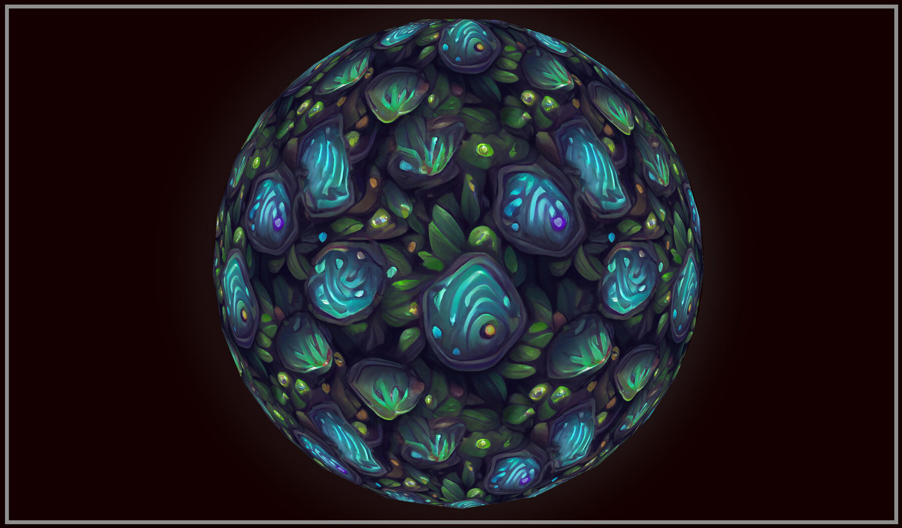 ArtStation - Grass Magic Forest Floor: 20 TEXTURES (Hand-painted ...