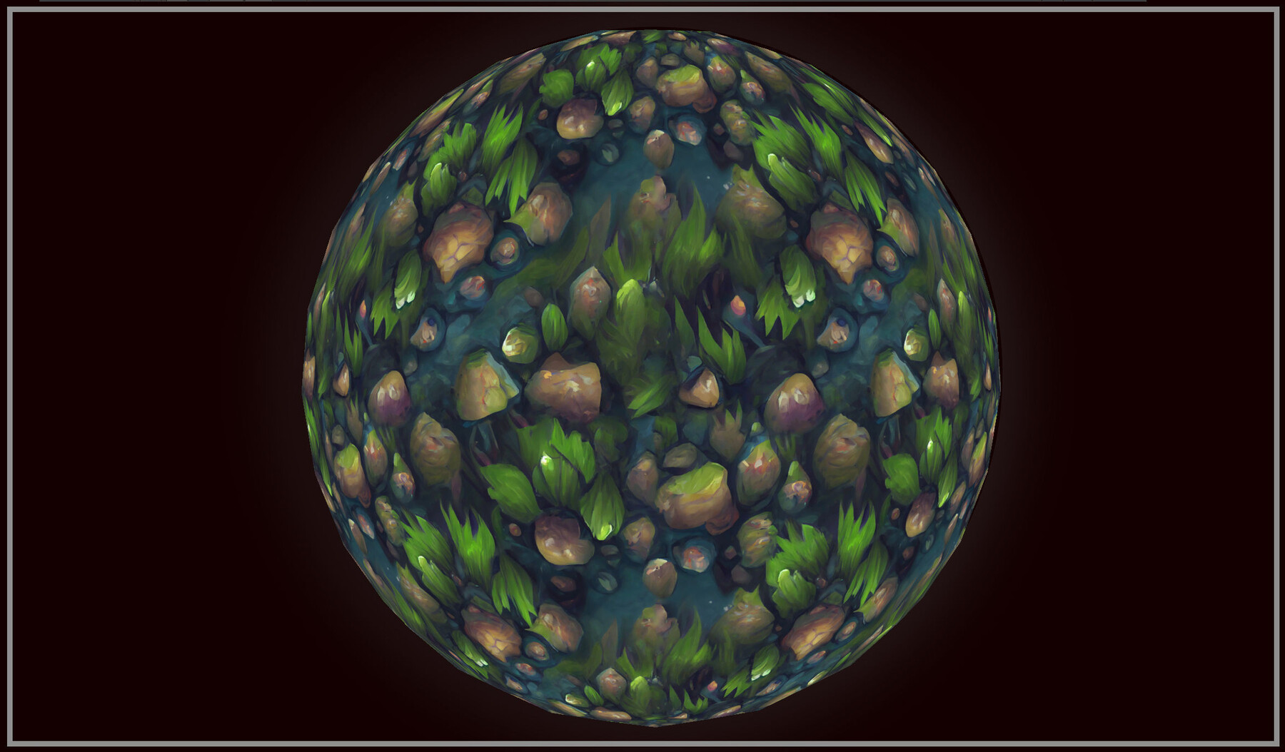 ArtStation - Grass Magic Forest Floor: 20 TEXTURES (Hand-painted ...